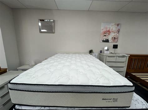 Balanced Sleep Latex Foam Encased Pocket Euro Top Mattress Nest Furniture