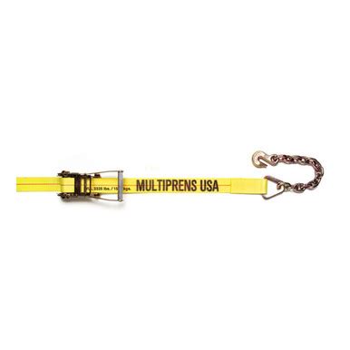 2 Inch Fixed End Strap W 10k Ratchet And Chain Anchor 4 State Trucks