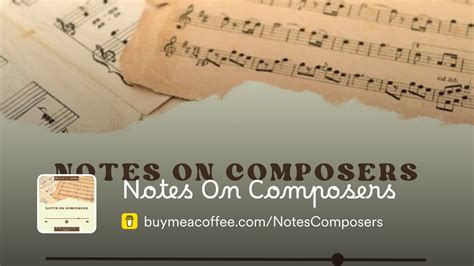 Notes On Composers Buymeacoffee