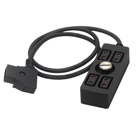 D Tap Splitter Cord Male To 4 Port Female D Tap Adapter Power Multiple