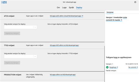 Test App I Testmiljø Altinn Digitalisering Utvikling