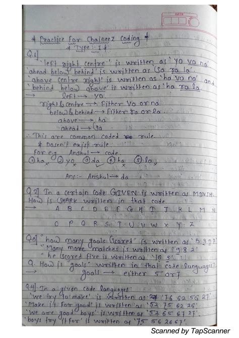 Solution The Basic Type Of Question Coding And Decoding With Proper