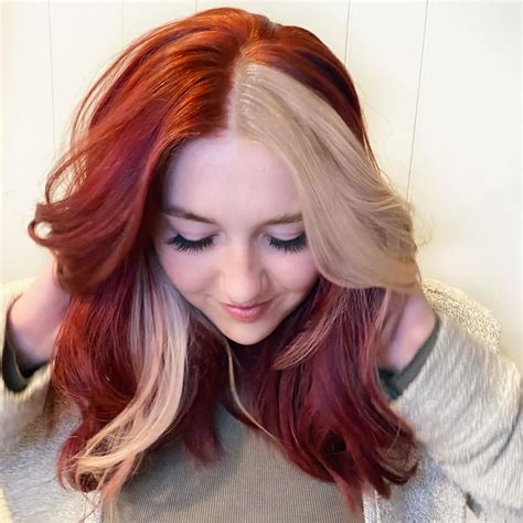 Popular Hair Trends Of 2020• Copper Red Hair Color Icy Money Pieces