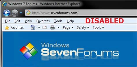 Internet Explorer Tabbed Browsing Enable Or Disable Tutorials
