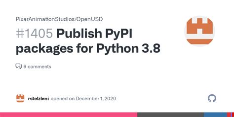 publish pypi packages for python 3 8 · issue 1405