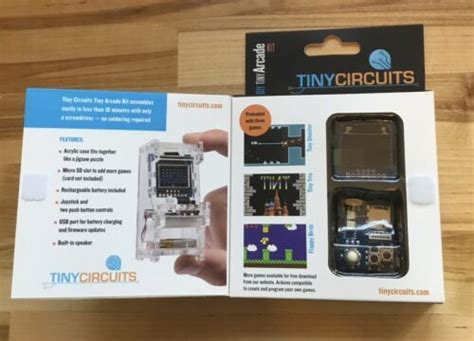 Tiny Circuits Diy Tiny Arcade Kit Brand New 4636133147