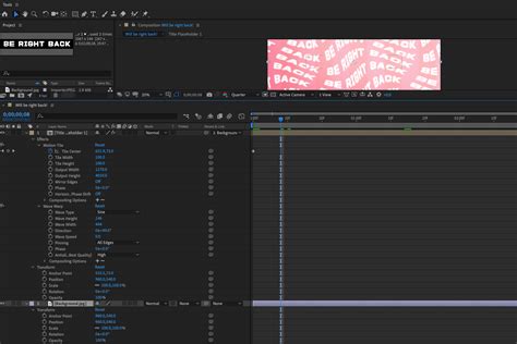 Solved Text Effect In Pre Comp Is Not Showing Up In Rende Adobe