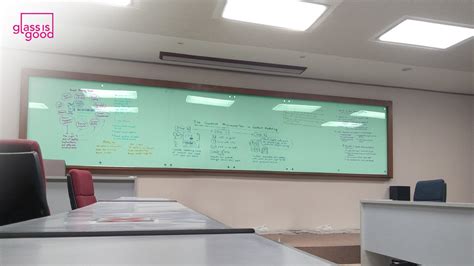Glass Is Good ผลงาน กระดานไวท์บอร์ดกระจก Facebook
