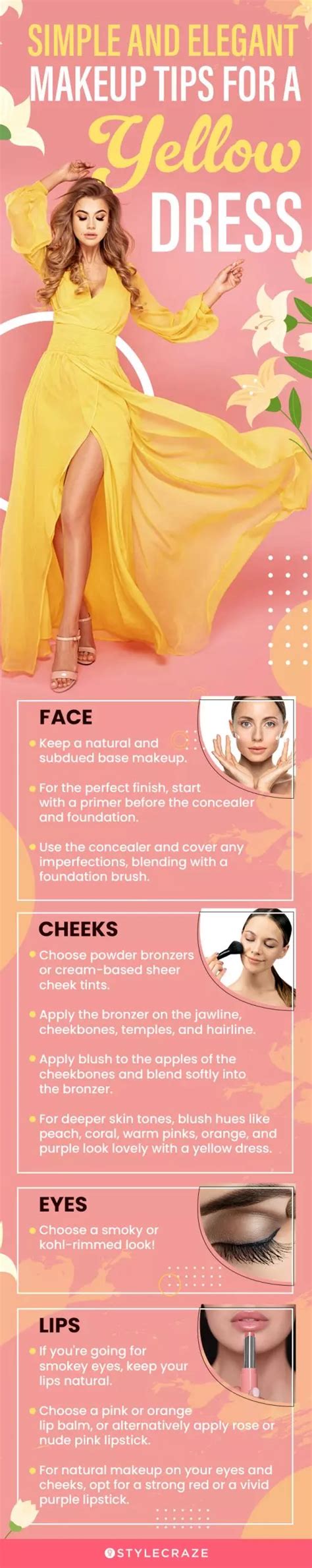 4 Amazing Makeup Tips To Wear With Your Yellow Dress