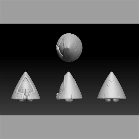 Stl File Pokemon Snorunt Froslass Glalie Mega Evolution・3d Printer