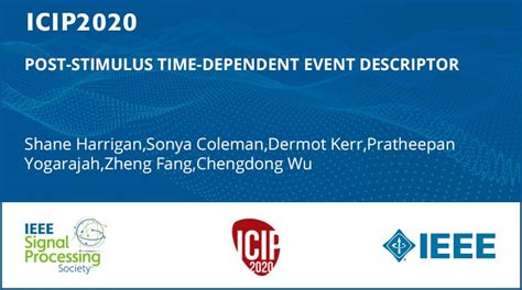 post stimulus time dependent event descriptor ieee signal processing