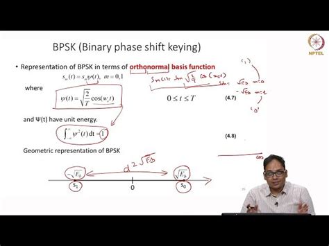 Free Video Digital Modulation And Detection Binary Modulations Part 4 From Nptel Noc Iitm