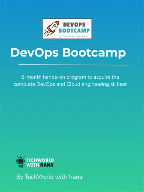 techworld with nana devops bootcamp syllabus pdf python