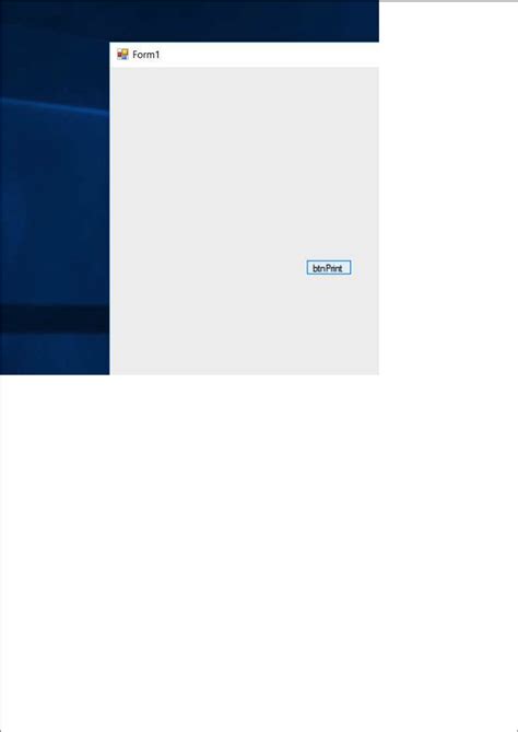 Winforms C Windows Form Printing Prints Wrong Area Of Screen