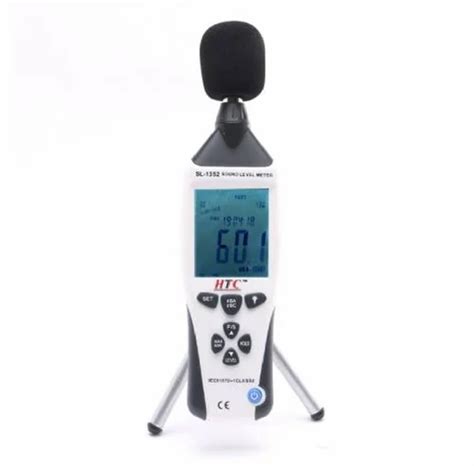 Digital HTC Sound Level Meter With Data Logger SL X V Battery At Piece In New