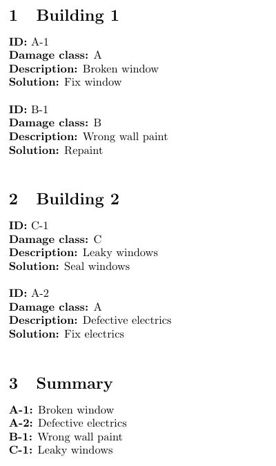 Macros How To Automatically Generate Data Summary At The Beginning Of