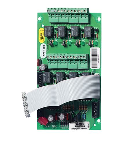 mircom rm 1008a eight relay circuit module new fire alarm depot