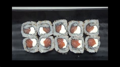 Como Preparar Um SalmÃo Maki Uramaki De SalmÃo Cream Cheese E
