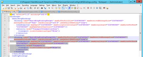 Enabling Secure Connection For Web Services Update Bindings Azurecurve