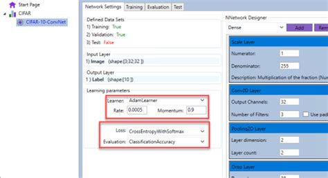 Create CIFAR Deep Learning Model With ANNdotNET GUI Tool CodeProject