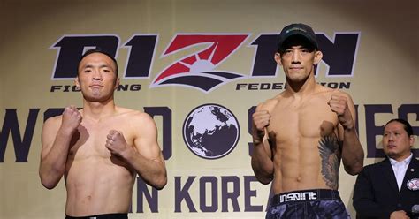 로드fc 김수철과 양지용 계체량 통과해 라이진ff 한국 대회 출전 준비 끝