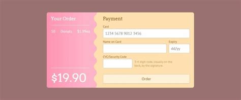 10 Modelos De Checkouts Em Html E Css Gratuitos