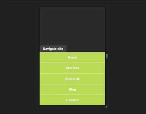 Responsive Menu Tutorials And Scripts Tripwire Magazine