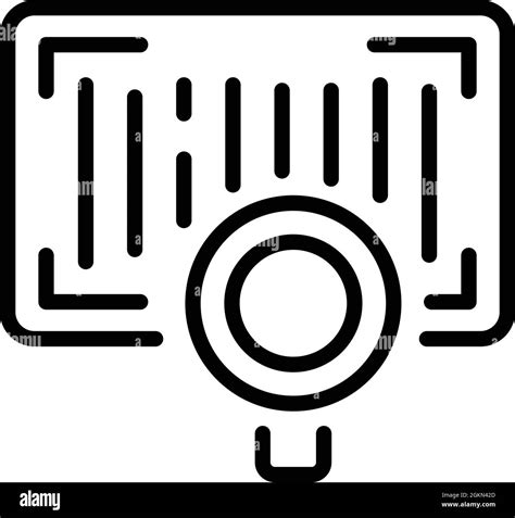 Sale Qr Code Icon Outline Vector Scan Bar Label Scanner Stock Vector Image Art Alamy