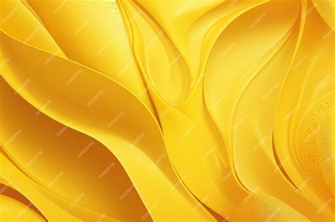 Premium Ai Image Yellow Color Pattern Background Design