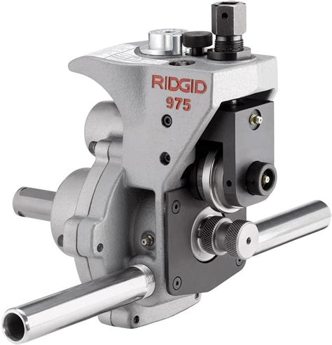 Ridgid 25638 Model 975 2 In 1 Portable Combo Roll Grooving Machine For