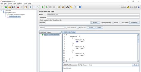 jmeter script to extract an id from json response stack overflow