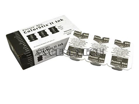 016 1902 01 Xerox Phaser 860 Black Solid Ink Sticks 016 1902 01 Xerox Phaser 860 Black Solid Ink Sticks