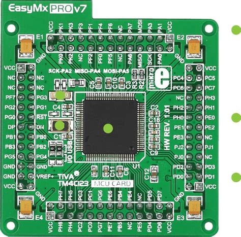 Mcu Card With Tm4c123gh6pz Datasheet By Mikroelektronika Digi Key