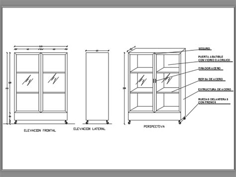 Shelf In Autocad Cad Download 33 9 Kb Bibliocad