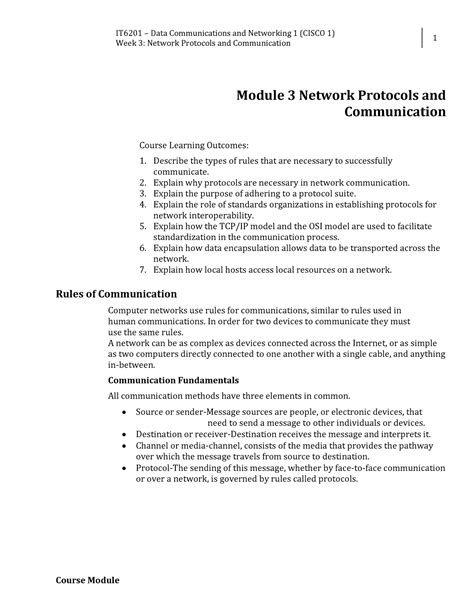 w3 module network protocols and communication week 3 network protocols and communication 1