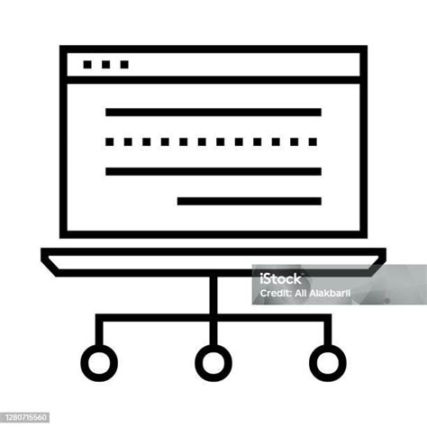 Web 開發圖示用於程式設計和技術概念的線圖示設計向量圖形及更多建築物架構圖片 建築物架構 階層式樣式表 Javascript