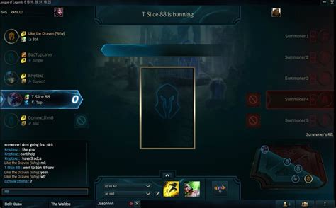 client bug glitch during champion select r leagueoflegends