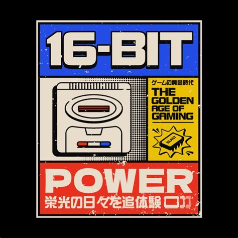 16 Bit Power Mens T Shirt Regular Threadless Artist Shop