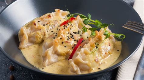 The Cozy Dish You Can Make Entirely Around Trader Joes Potstickers