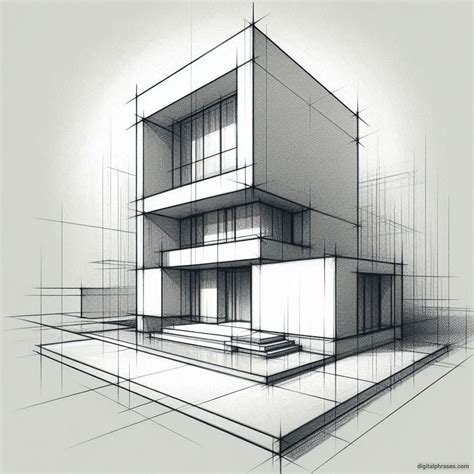 25 Two Point Perspective Drawing Ideas Of A House Architecture Design Perspective Drawing