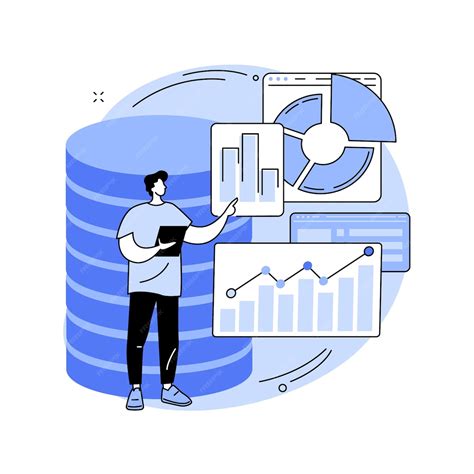 Premium Vector Analytics And Data Science Abstract Concept Vector Illustration