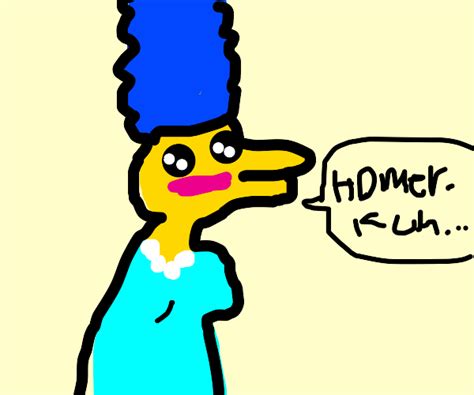 Cute Marge Drawception