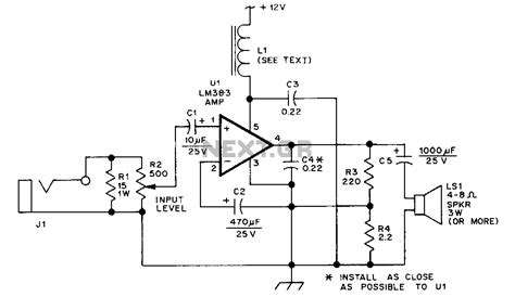 Speaker Amplifier Under Audio Amplifier Circuits 13141 Next Gr