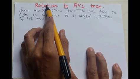 Avl Tree Its Rotations Data Structure YouTube