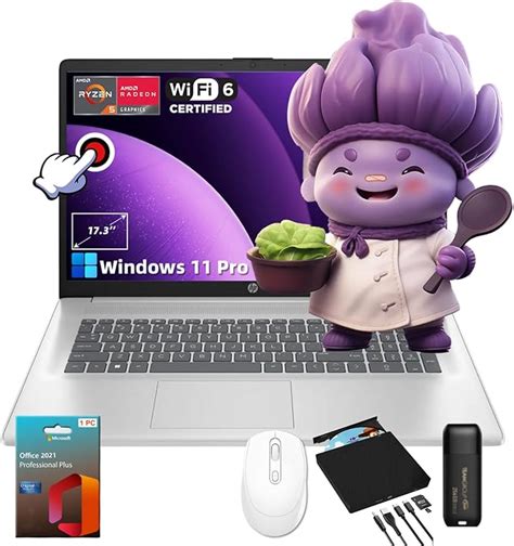 Amazon Com Hp Flagship Touchscreen Laptop Hd Display Amd Ryzen U Processor