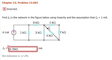 Solved Find Io In The Network In The Figure Below Using Chegg