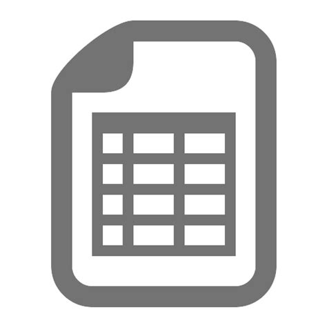 Csv Data Document Excel File Spreadsheet Table Icon Download On