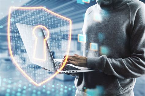 Computer Security Digital Crime And Data Protection Concept With