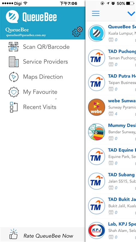 Mobile Queue Solution Queuebee