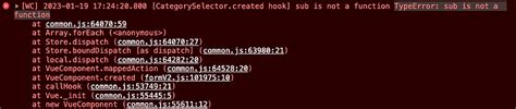 Vue Typeerror Sub Is Not A Function 에러